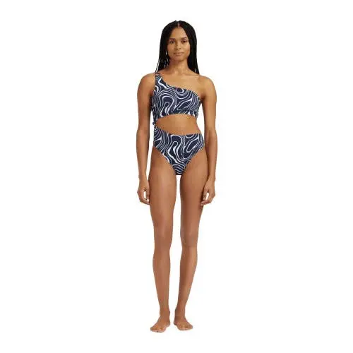 Vilebrequin Asymmetrical One-piece Swimsuit - Navy