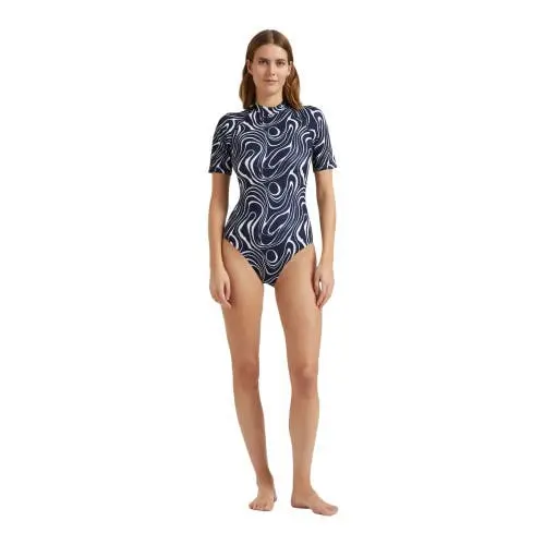 Vilebrequin Short Sleeve Uv Protection One-piece Rashguard