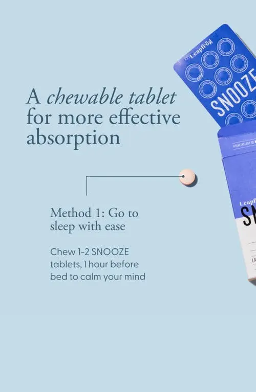 LEAPFROG Snooze Food Supplement - 30 Tablets