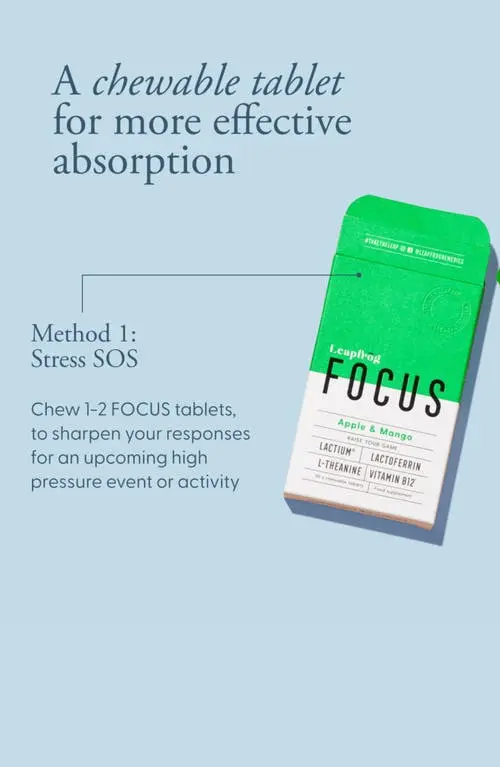 LEAPFROG Focus Food Supplement - 30 Tablets