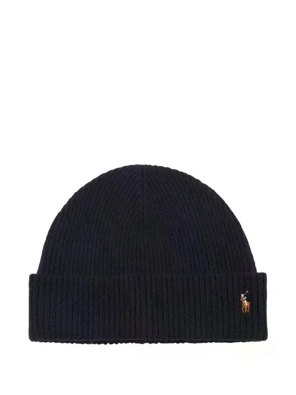 Polo Ralph Lauren Polo Pony Motif Beanie - Blue