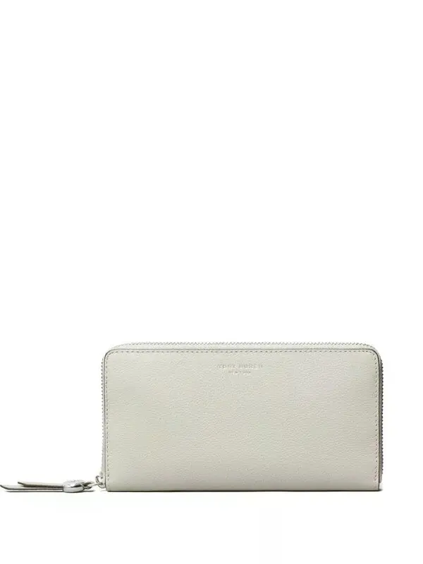 Tory Burch Romy Zip Continental Wallet - Grey