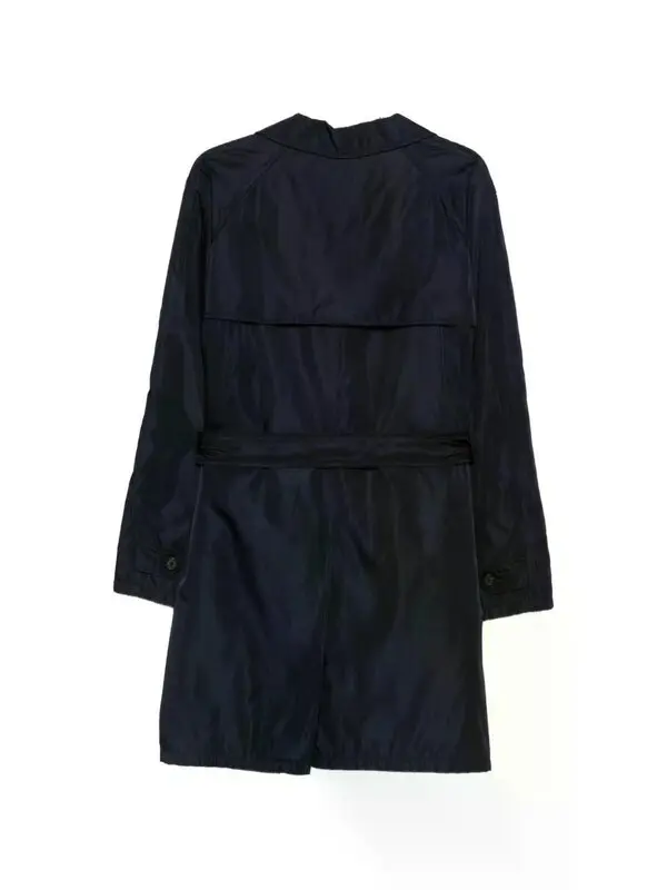 Prada 2000s Double-breasted Raincoat