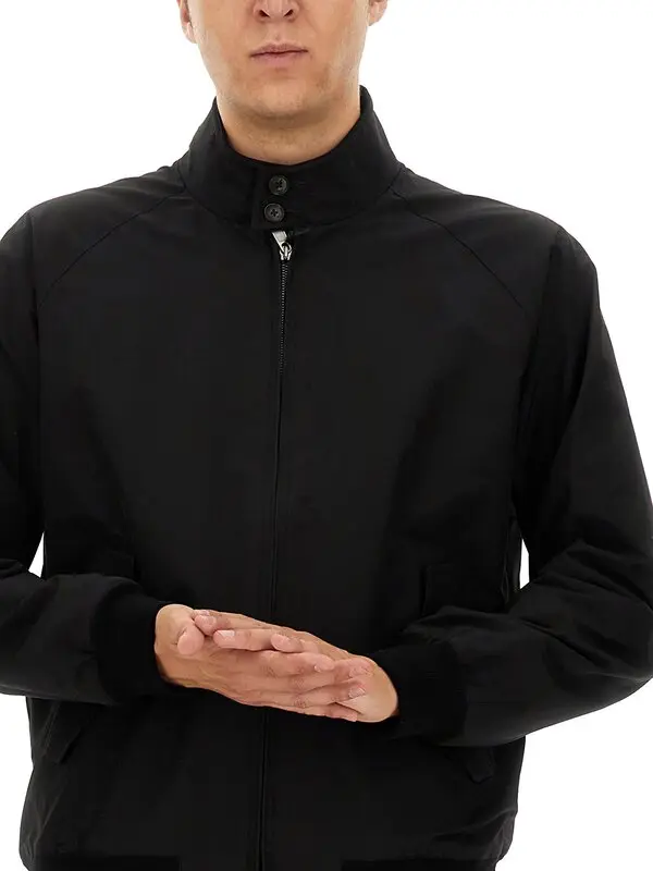 BARACUTA G9 Harrington Jacket - Black