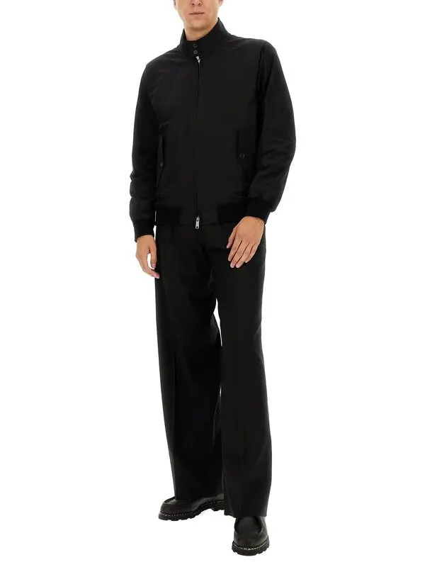 BARACUTA G9 Harrington Jacket - Black