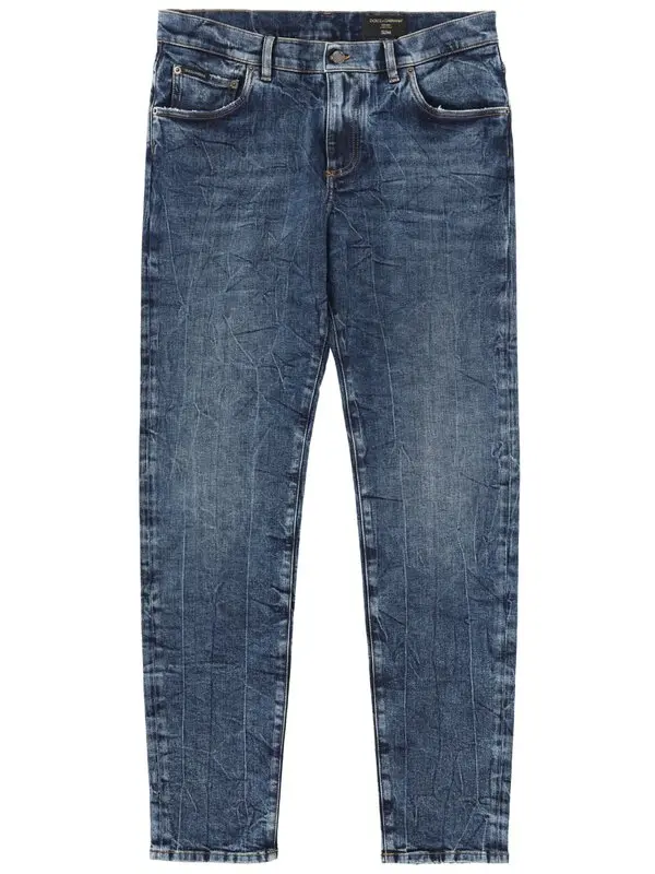 Dolce & Gabbana Slim Fit Jeans - Denim