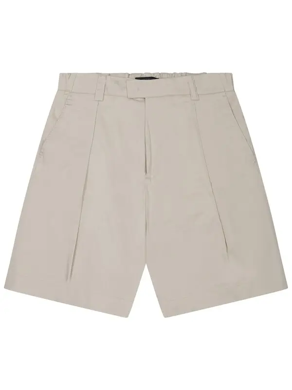 LOW BRAND Cotton Shorts - Beige