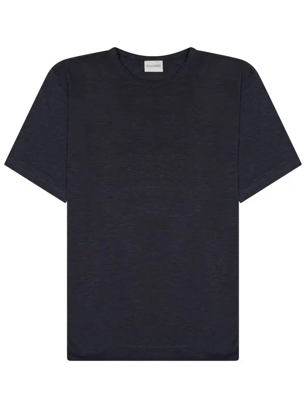 Closed Short-sleeved T-shirt - Blue