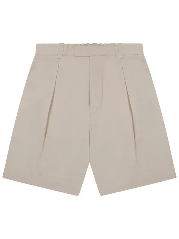 LOW BRAND Cotton Shorts - Beige