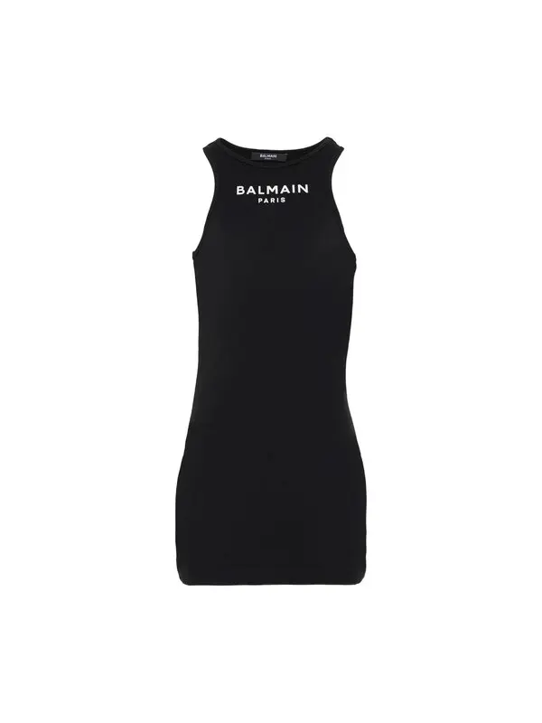 Balmain Logo Dress