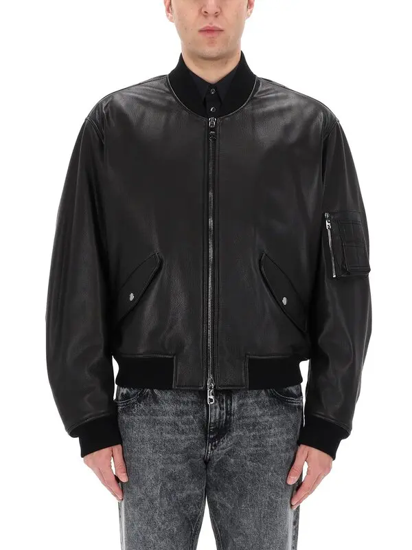 Dolce & Gabbana Leather Jacket