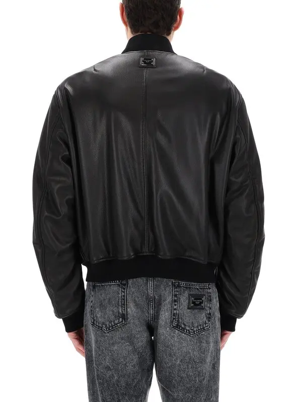 Dolce & Gabbana Leather Jacket