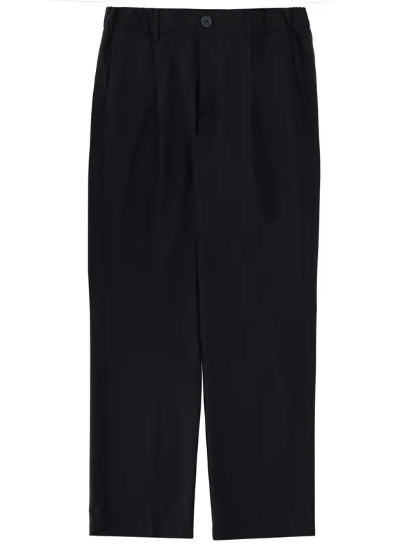 Herno Wool Blend Trousers - Blue
