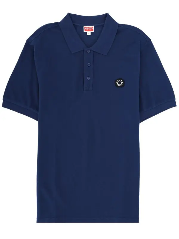 Kenzo Boke Flower" Polo Shirt - Blue
