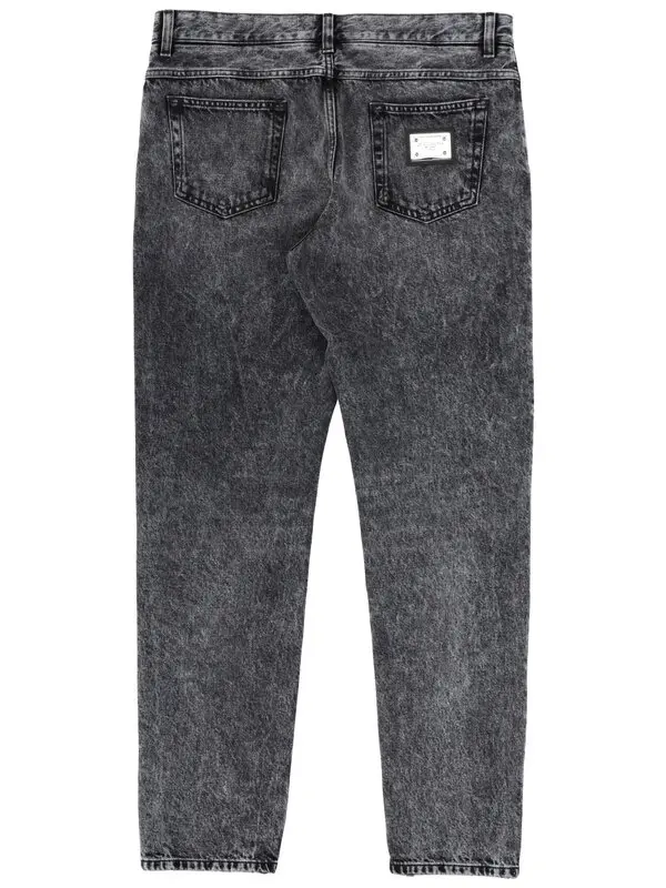 Dolce & Gabbana Jeans In Denim - Black