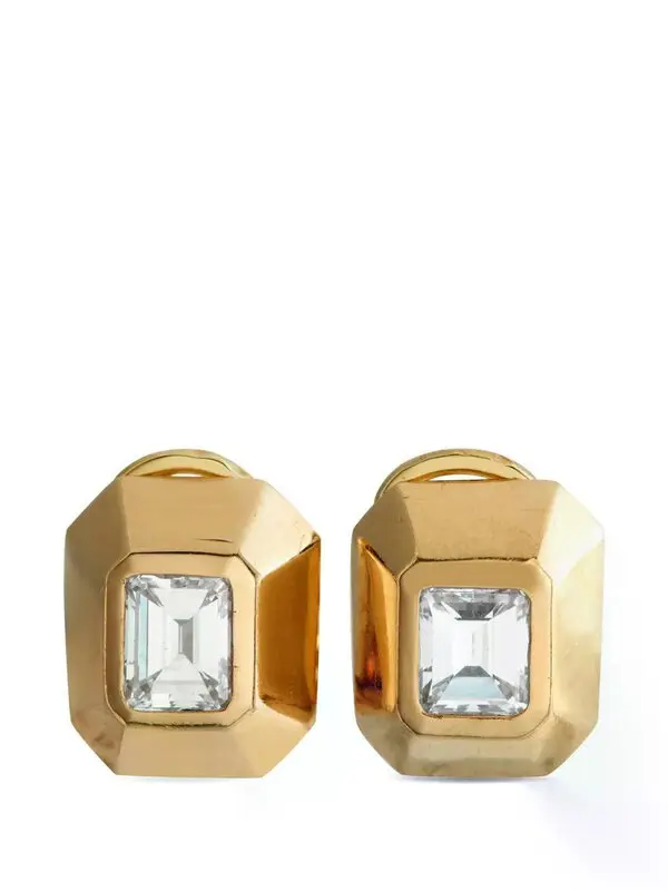 LB EXCLUSIVE Diamond Clip-on Earrings - Gold