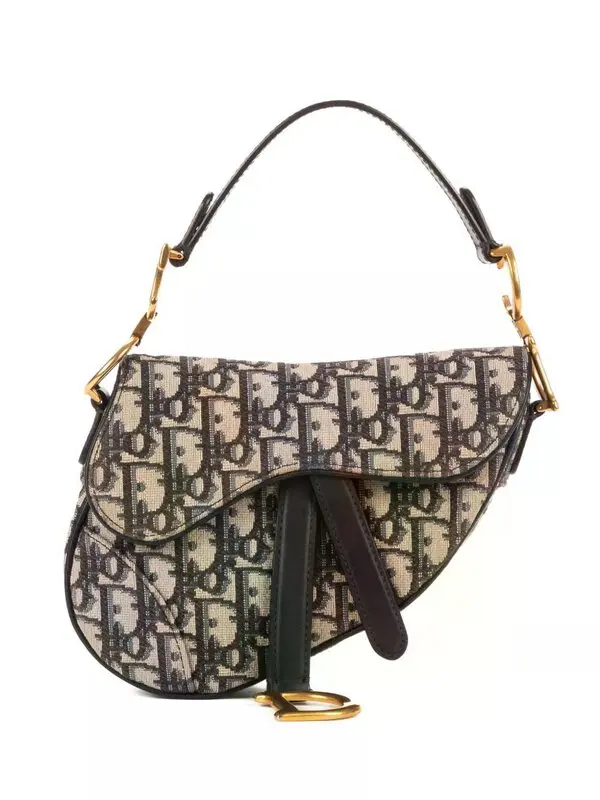 Dior Mini Saddle Handbag - Blue