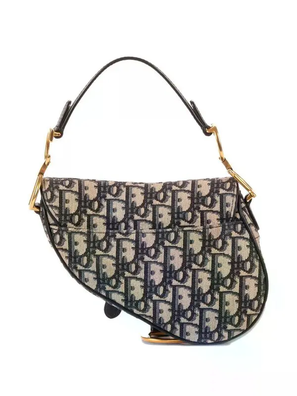 Dior Mini Saddle Handbag - Blue