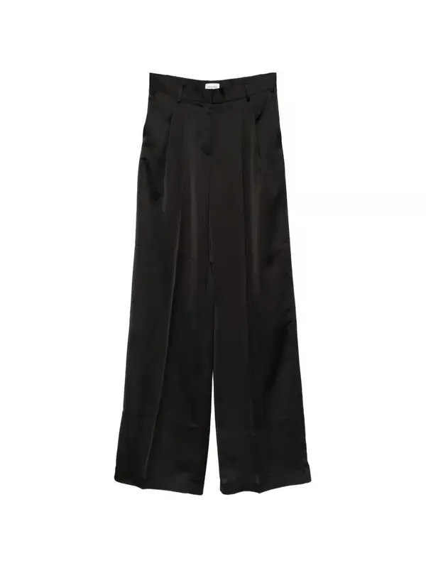 Andamane Nathalie Pleated Trousers - Black