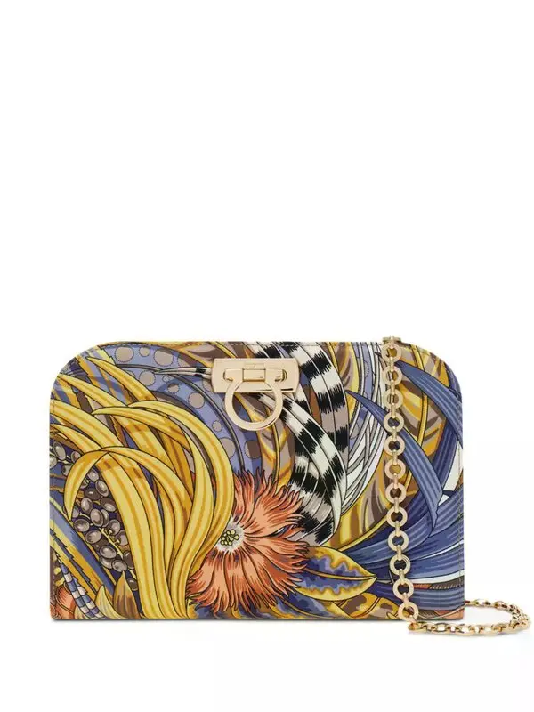 FERRAGAMO Diana Clutch - Yellow