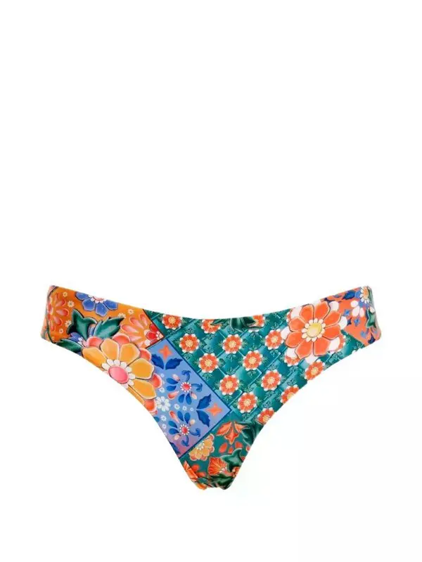 Agua Bendita Audrey Bikini Bottom - Green