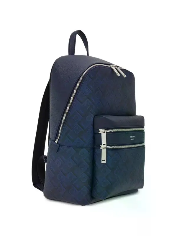 FERRAGAMO Embossed Gancini Backpack
