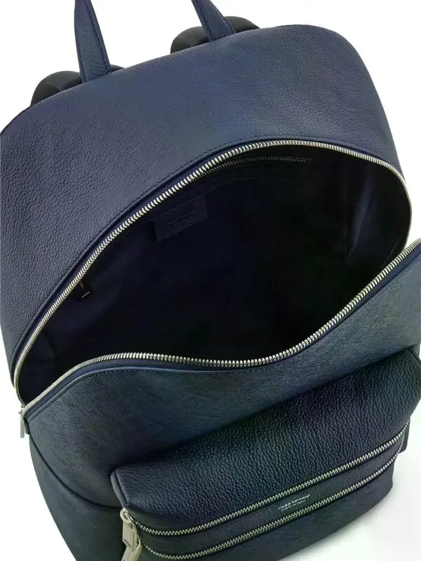FERRAGAMO Embossed Gancini Backpack