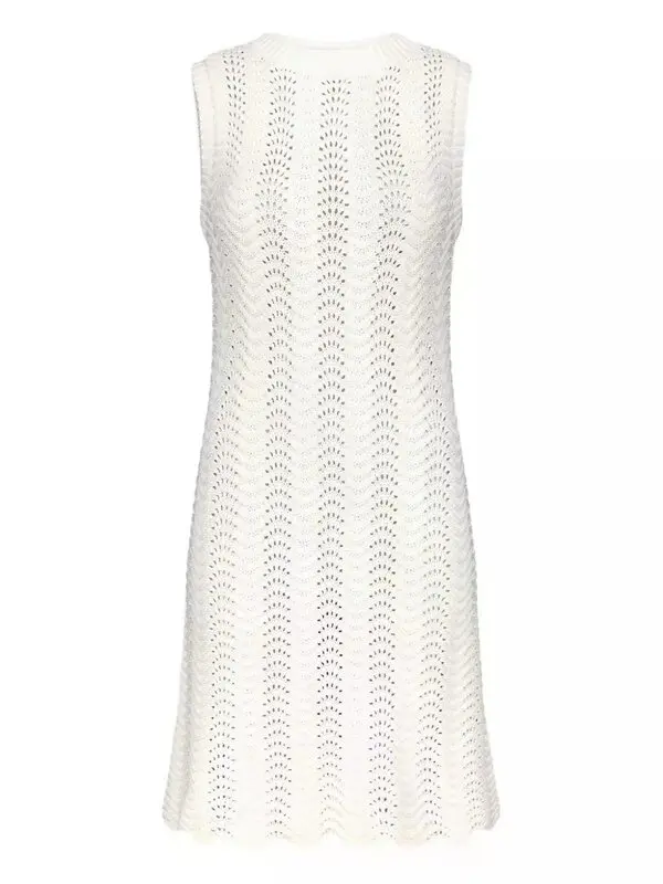 Loulou De Saison Yoko Sleeveless Mini Dress - Neutrals