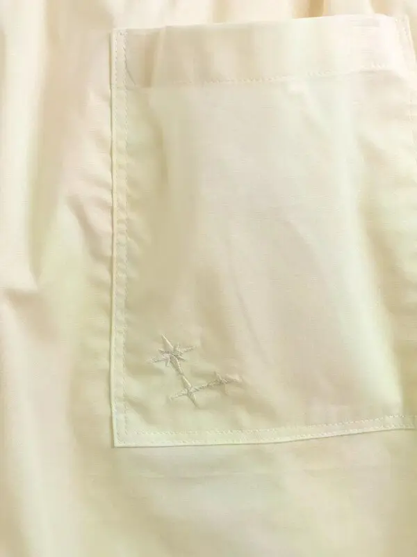 LANEUS Elasticated-waistband Shorts - Neutrals
