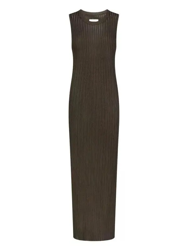 Loulou De Saison Icaria Ribbed Maxi Dress