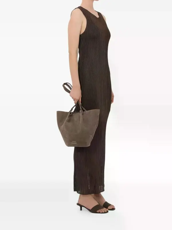 Loulou De Saison Icaria Ribbed Maxi Dress