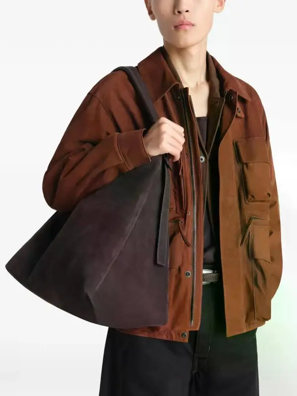 LEMAIRE Suede Shoulder Bag