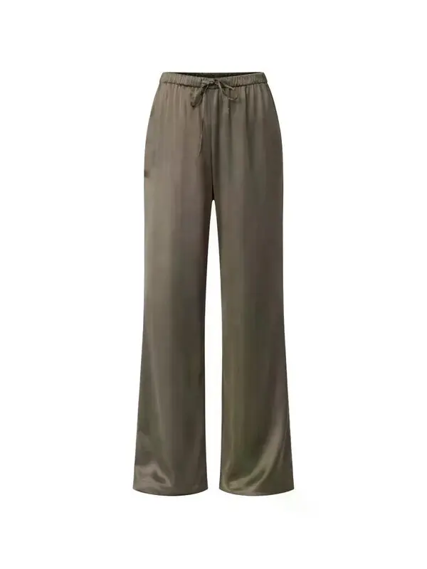 REFORMATION Olina Silk Trousers