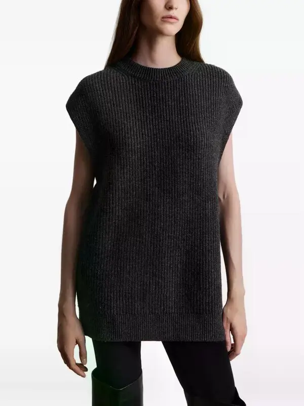 12 STOREEZ Ribbed Wool Vest