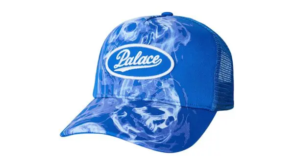 PALACE Smoked Trucker Hat - Palatial Blue