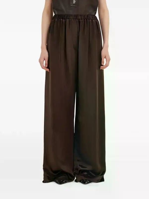 FERRAGAMO Satin Trousers