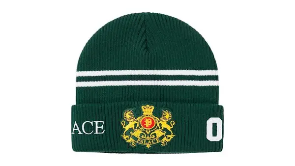 PALACE Established Beanie - Racey Green