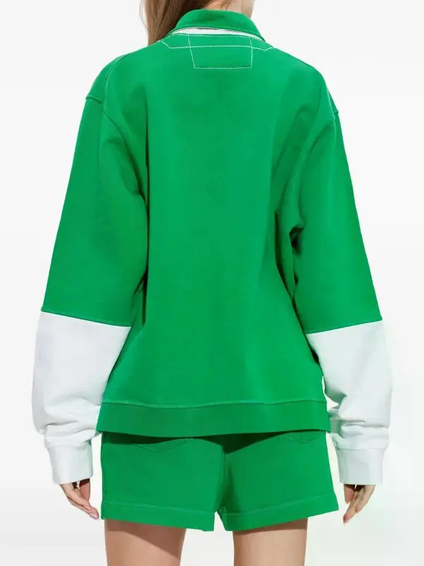 Dsquared2 Striped Collared Sweater