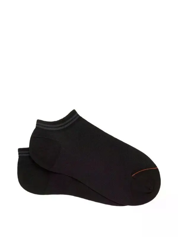 Zegna Woven Socks - Black
