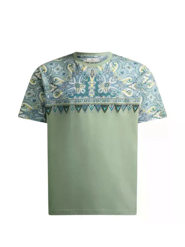 Etro Paisley-print Shirt - Green
