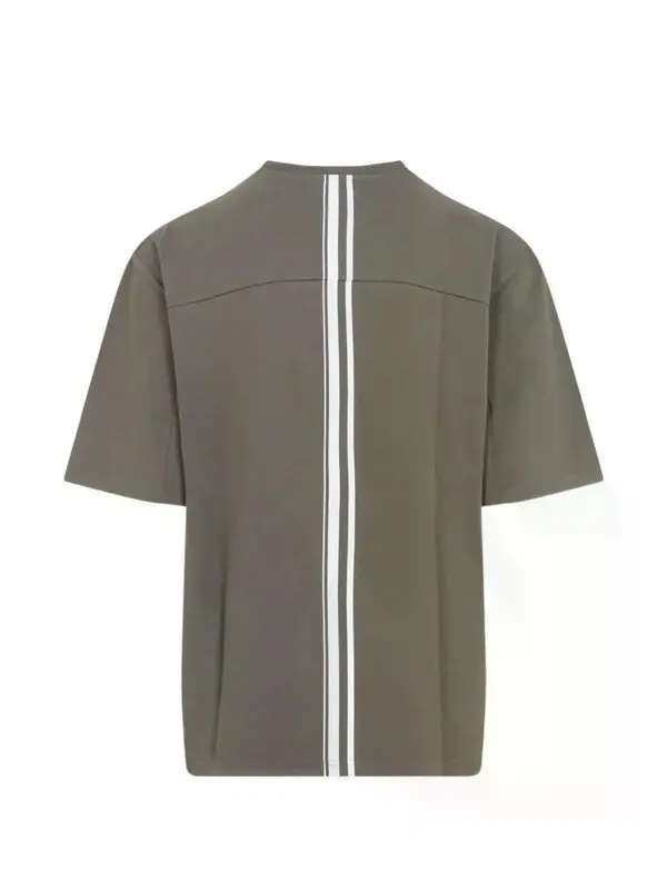 MORDECAI Back-stripes T-shirt - Grey