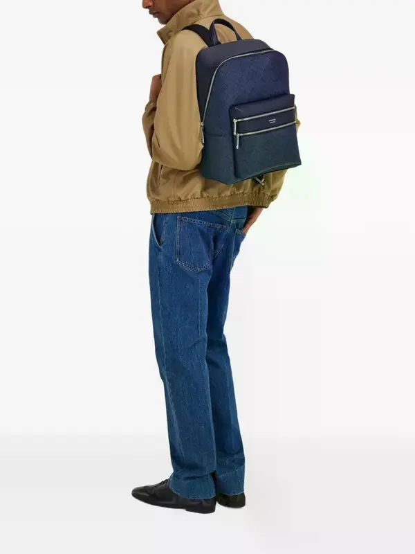 FERRAGAMO Embossed Gancini Backpack
