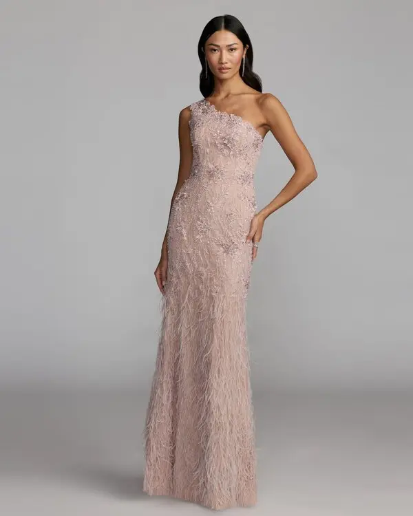 MAC DUGGAL COLLECTION Embellished Lace Gown