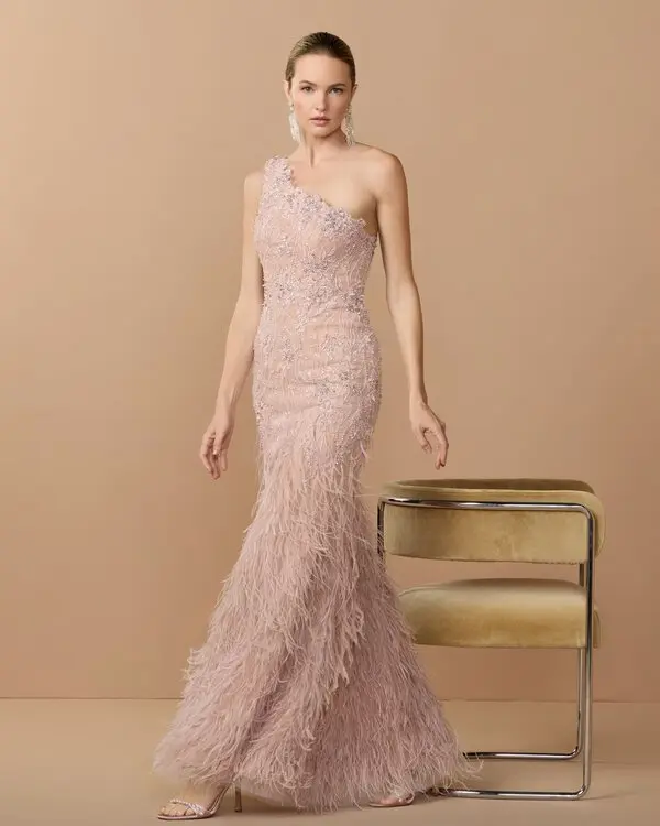 MAC DUGGAL COLLECTION Embellished Lace Gown