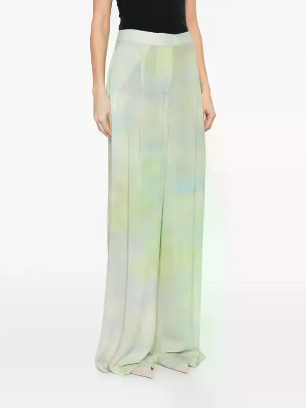 MVP WARDROBE Tie-dye Flared Trousers