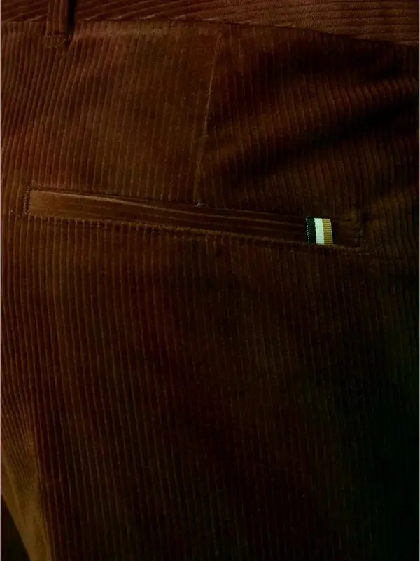 BOSS Regular Fit Corduroy Trousers