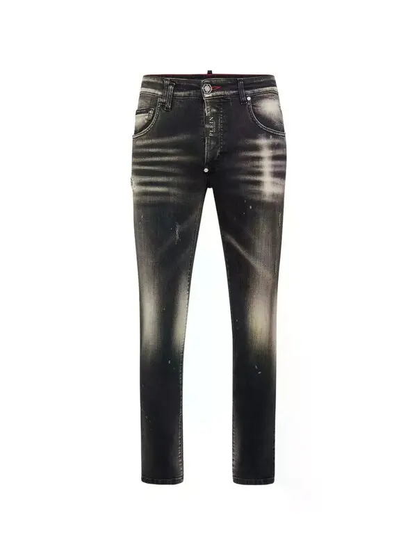 Philipp Plein Logo Label Trousers