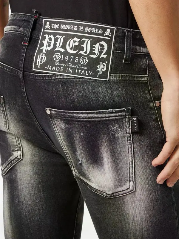 Philipp Plein Logo Label Trousers