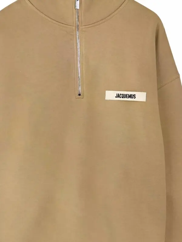 Jacquemus Zip-neck Sweatshirt
