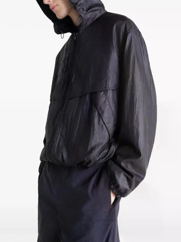 LEMAIRE Hooded Zip-up Windbreaker